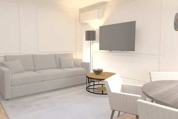 Interjeras: Butas (1 kambario) | DIGI Dizainas